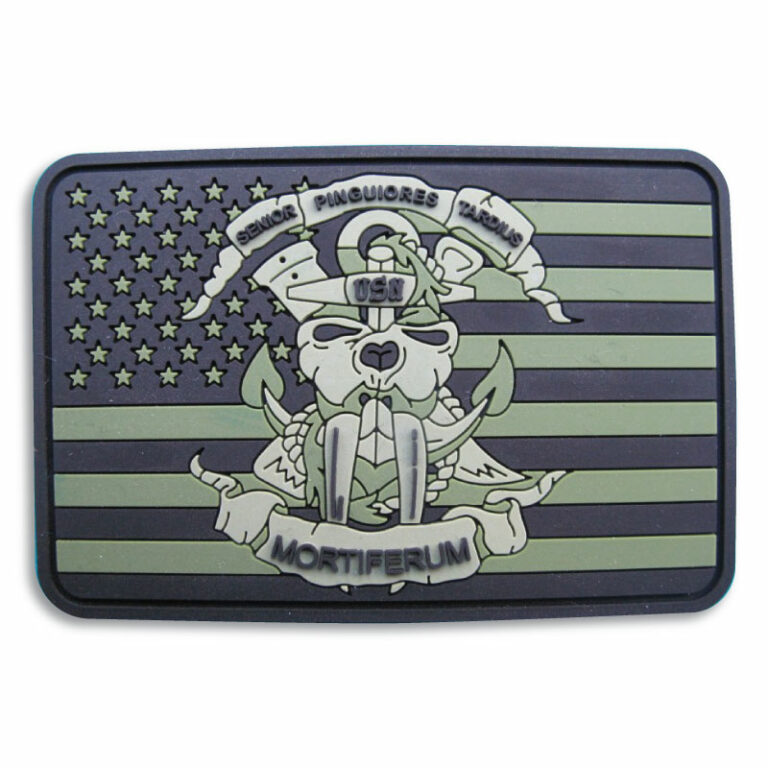 Custom Navy PVC Patches - Best Quality and Wholesale Prices