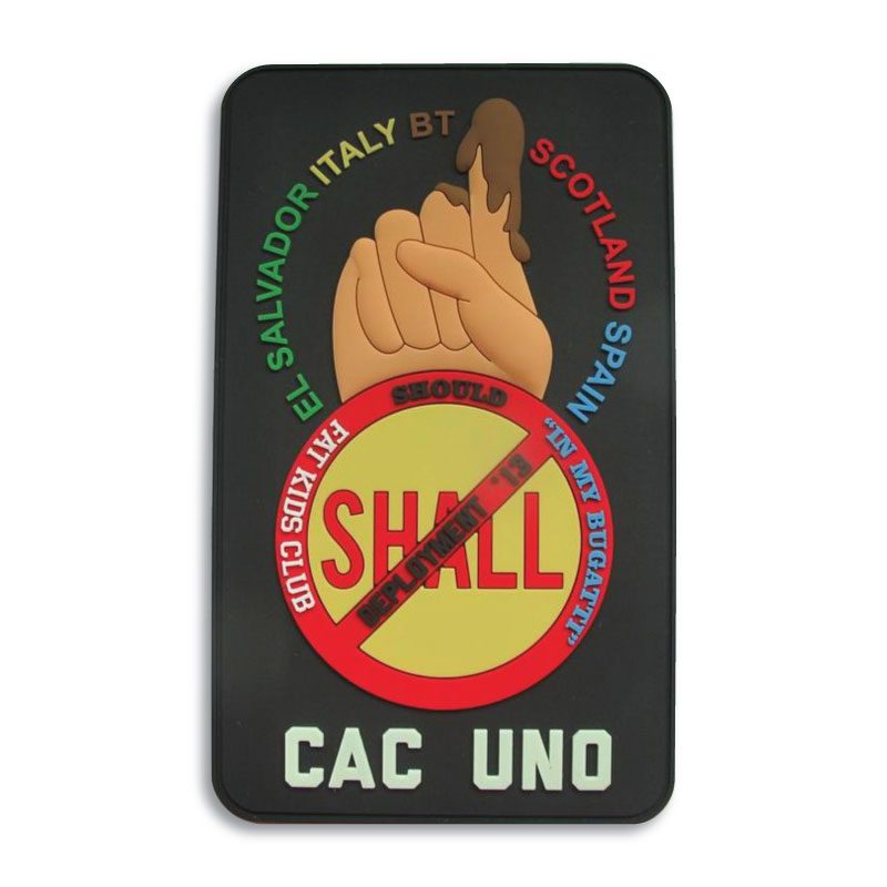 Custom Navy PVC Patches - Best Quality and Wholesale Prices